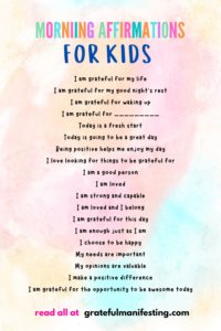 99 Positive Affirmations For Kids: To Boost Self Love, Esteem & Confidence
