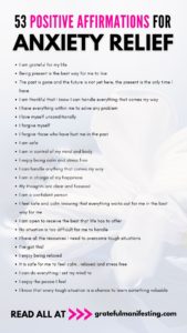 53 Best Positive Affirmations For Anxiety Relief That Work
